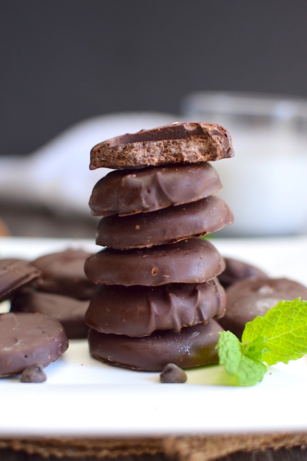 Vegan and Gluten Free Thin Mints - Natural Tasty Chef